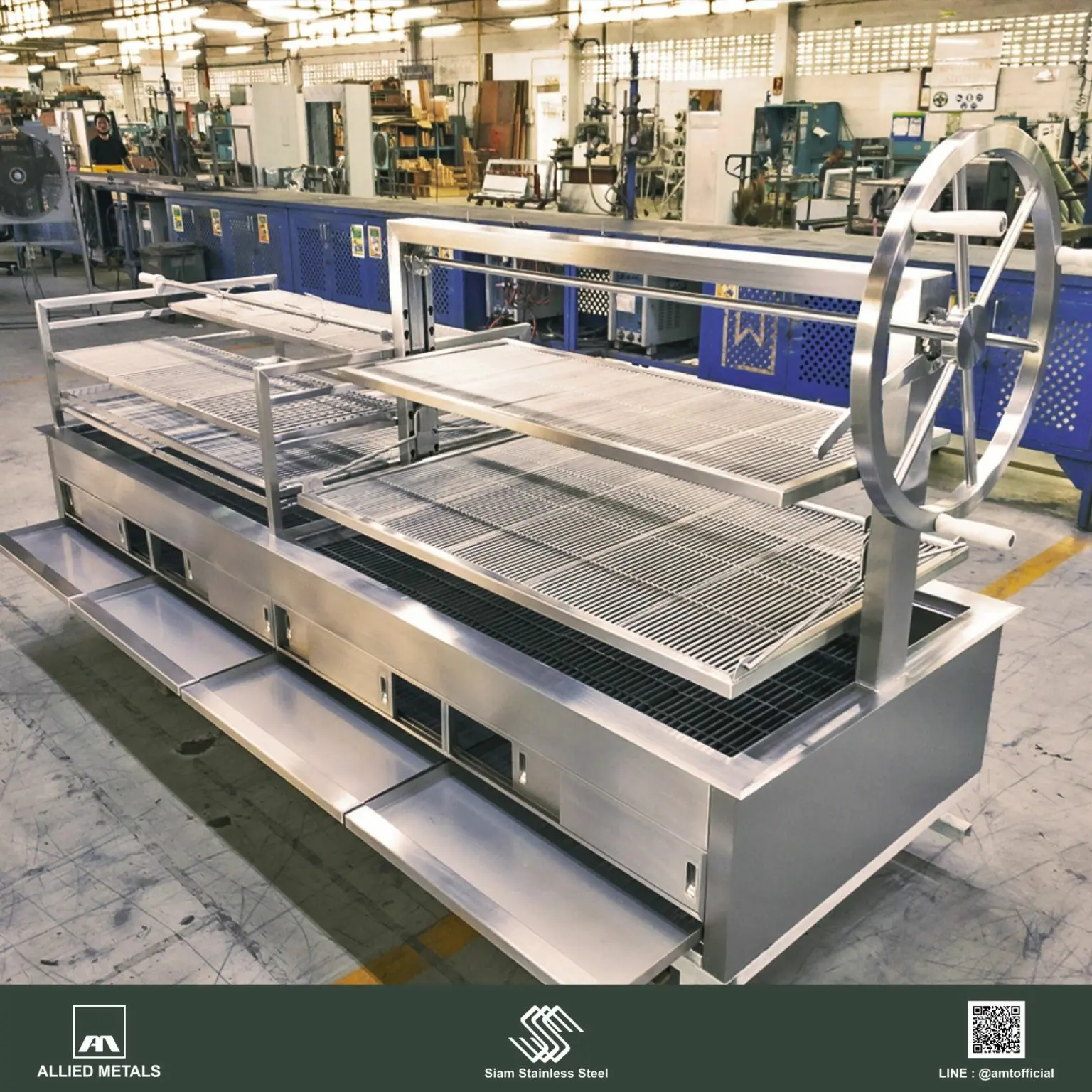 Giant Grill for Giant Meals - Allied Metals